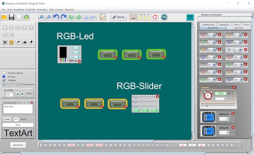Arduino Simulator for Windows Arduino Simulator for Windows